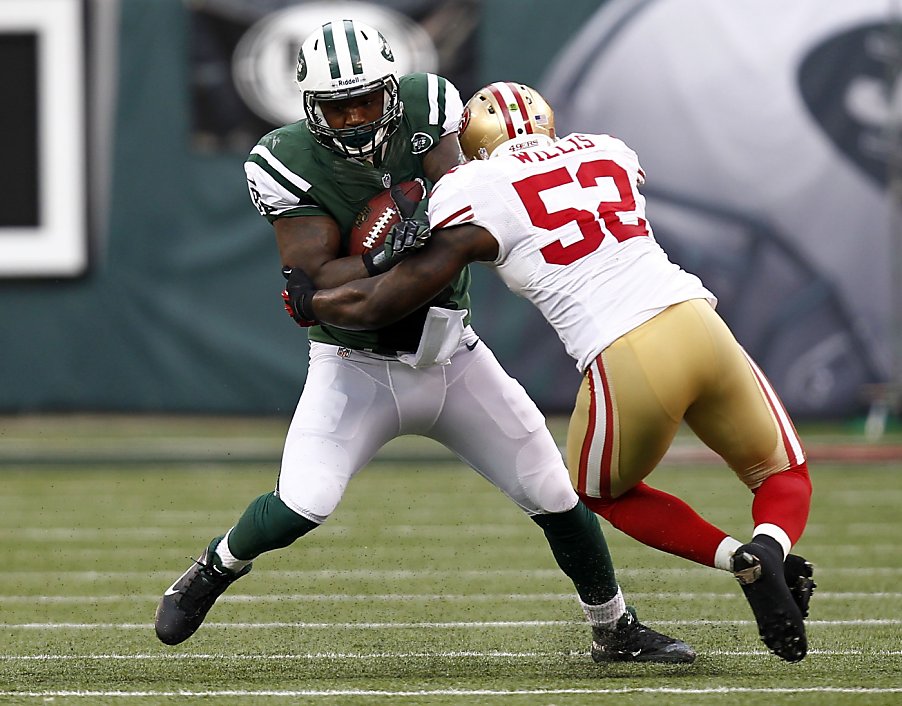 Moss' playing time reflects 49ers' depth