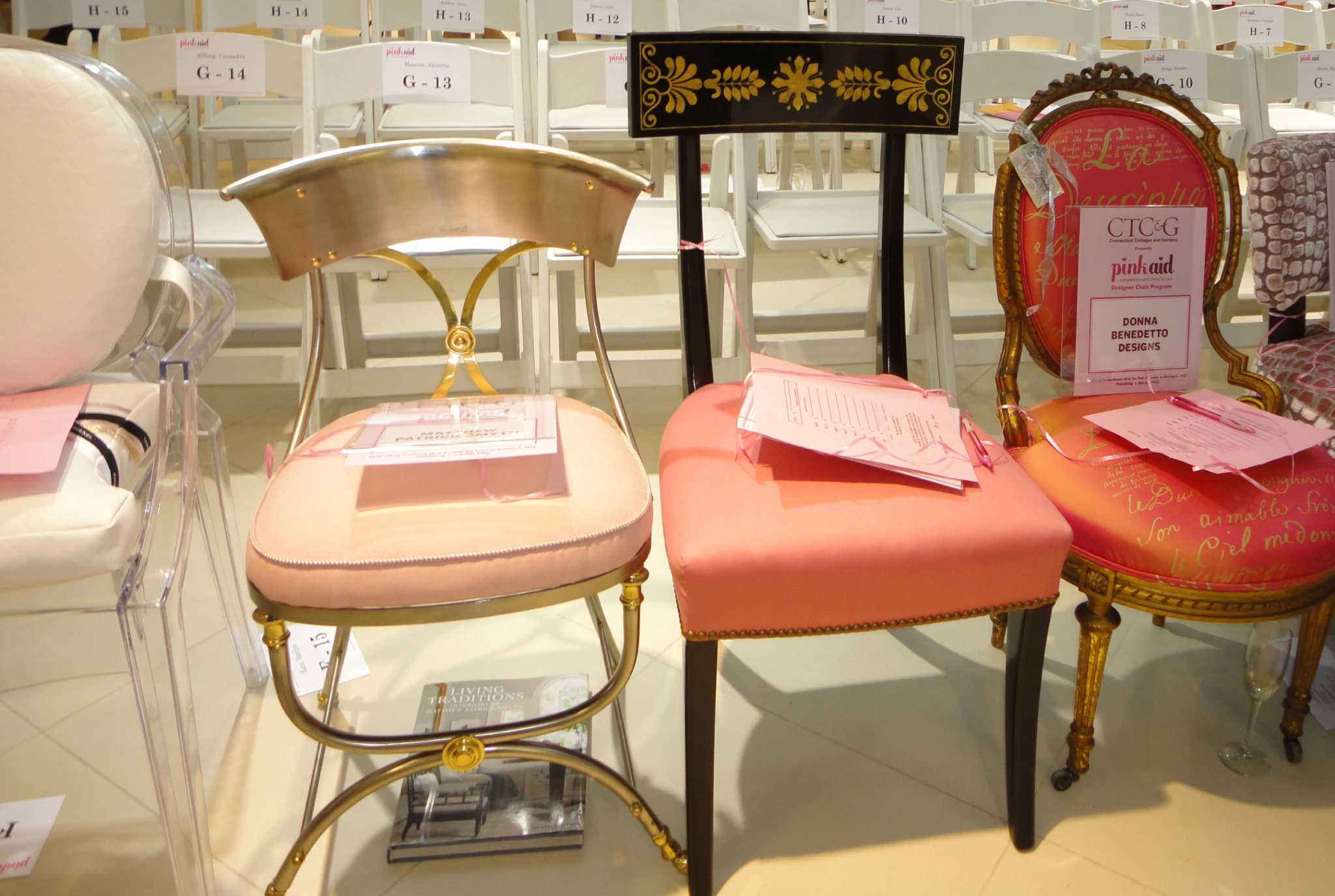 In the Pink: Sweet 'chair-ity' supports cancer foundation at Mitchells