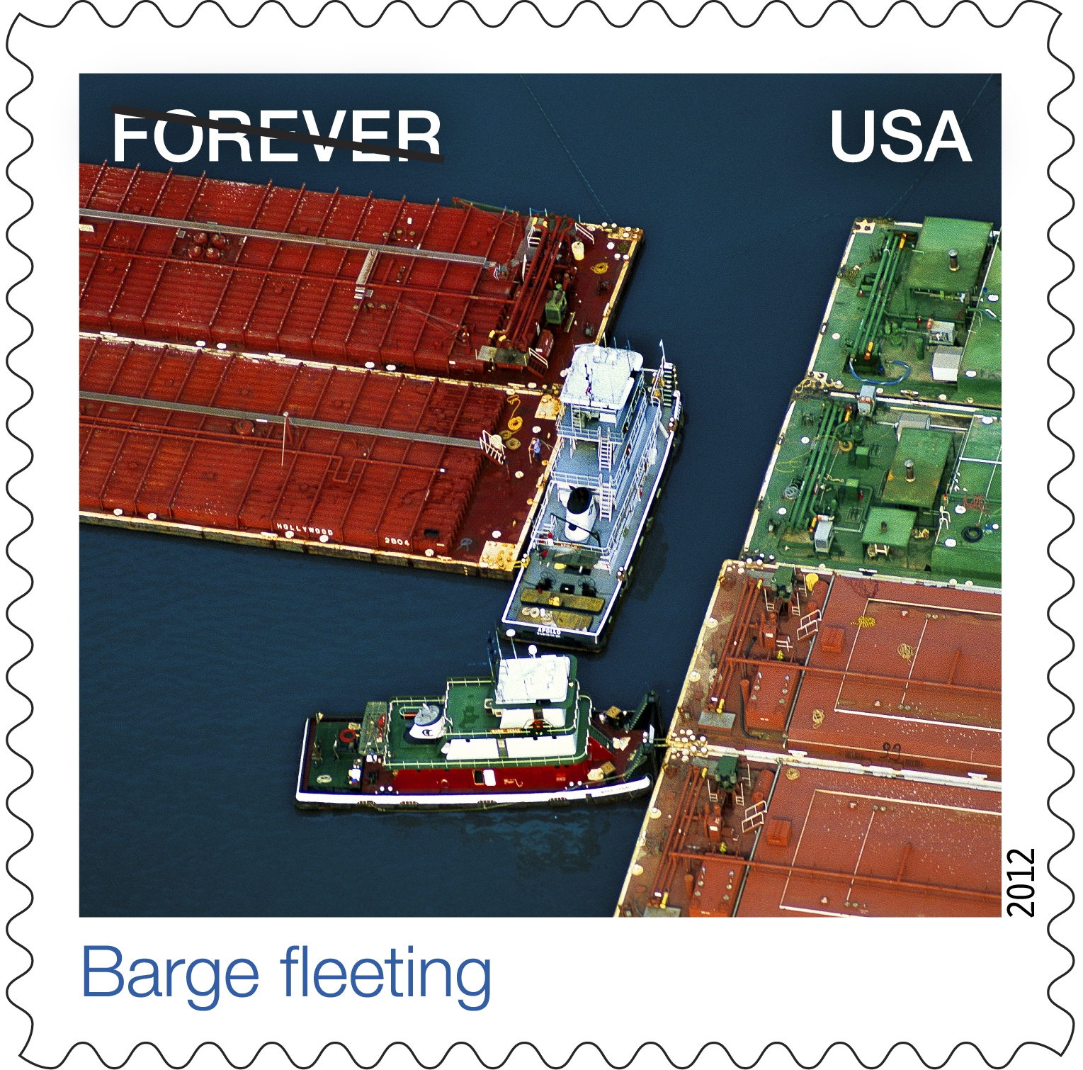 Port of Houston stars on new postage stamp