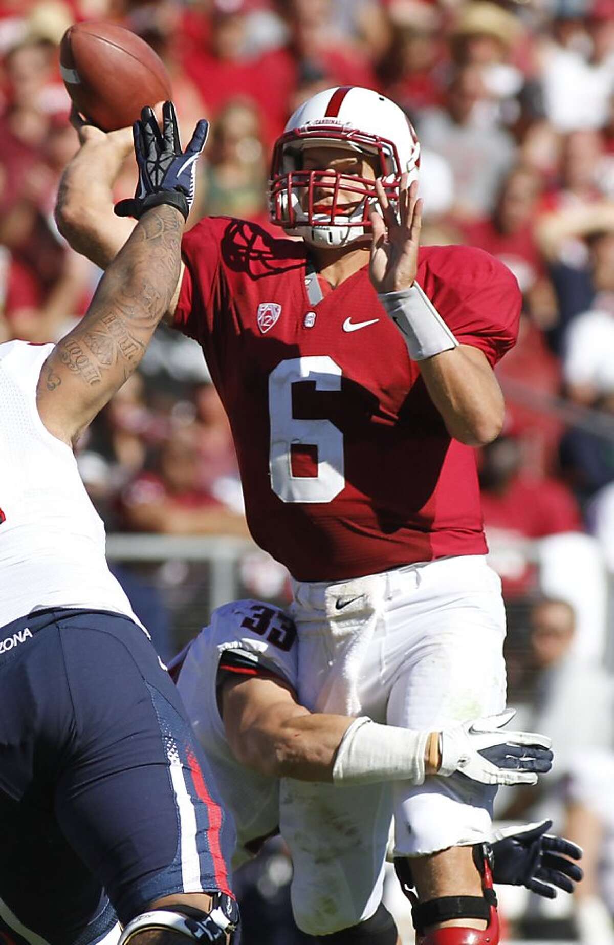 Stanford gets by Arizona in OT, 54-48