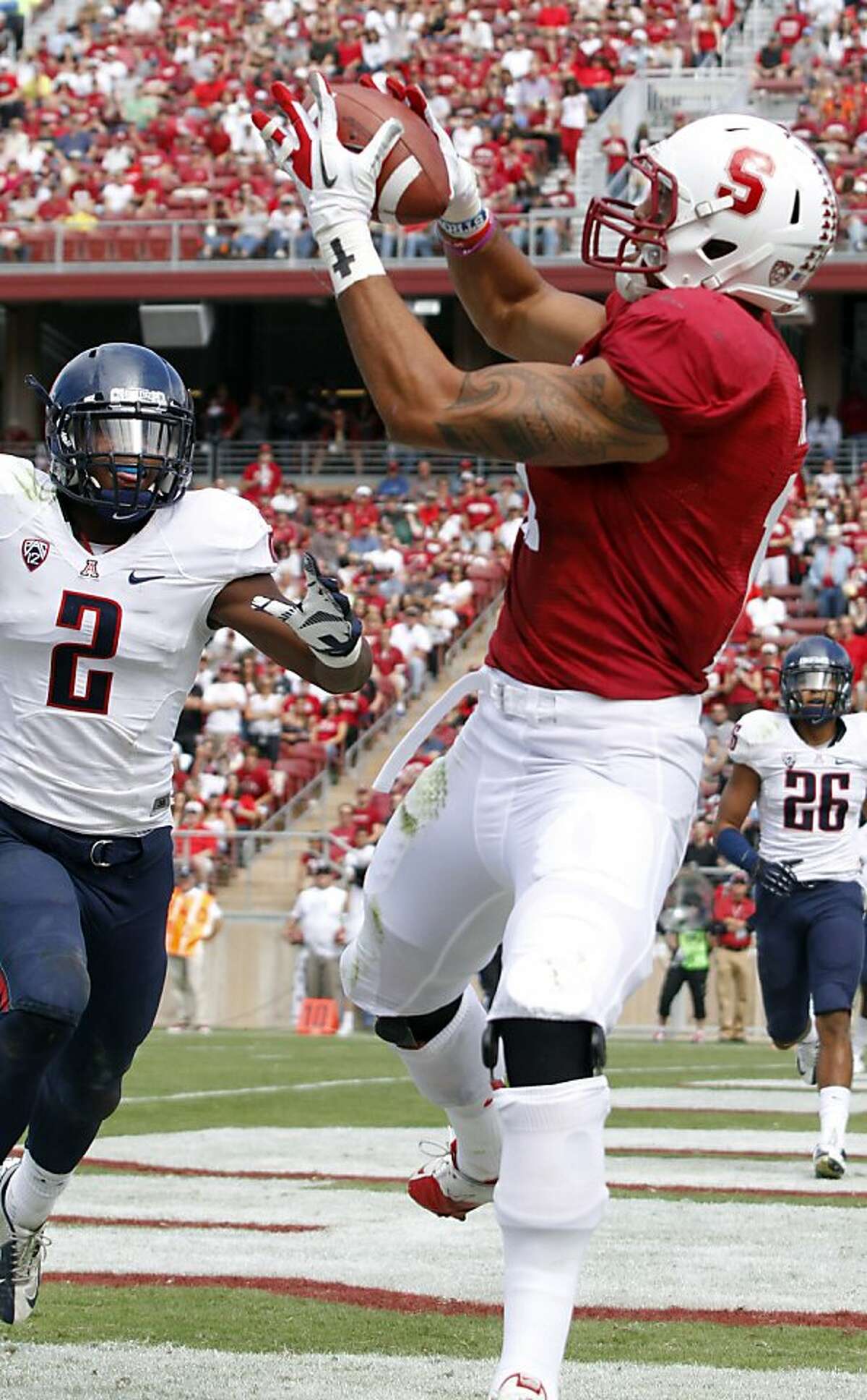 Stanford gets by Arizona in OT, 54-48