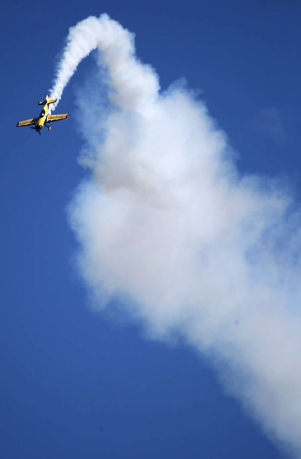 Air show off, fireworks on for Fleet Week