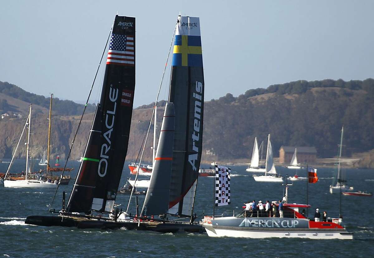 Oracle boat fares well after capsizing
