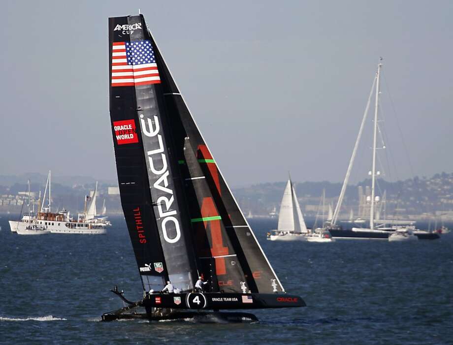 America's Cup: Oracle boat fares well after capsizing - SFGate