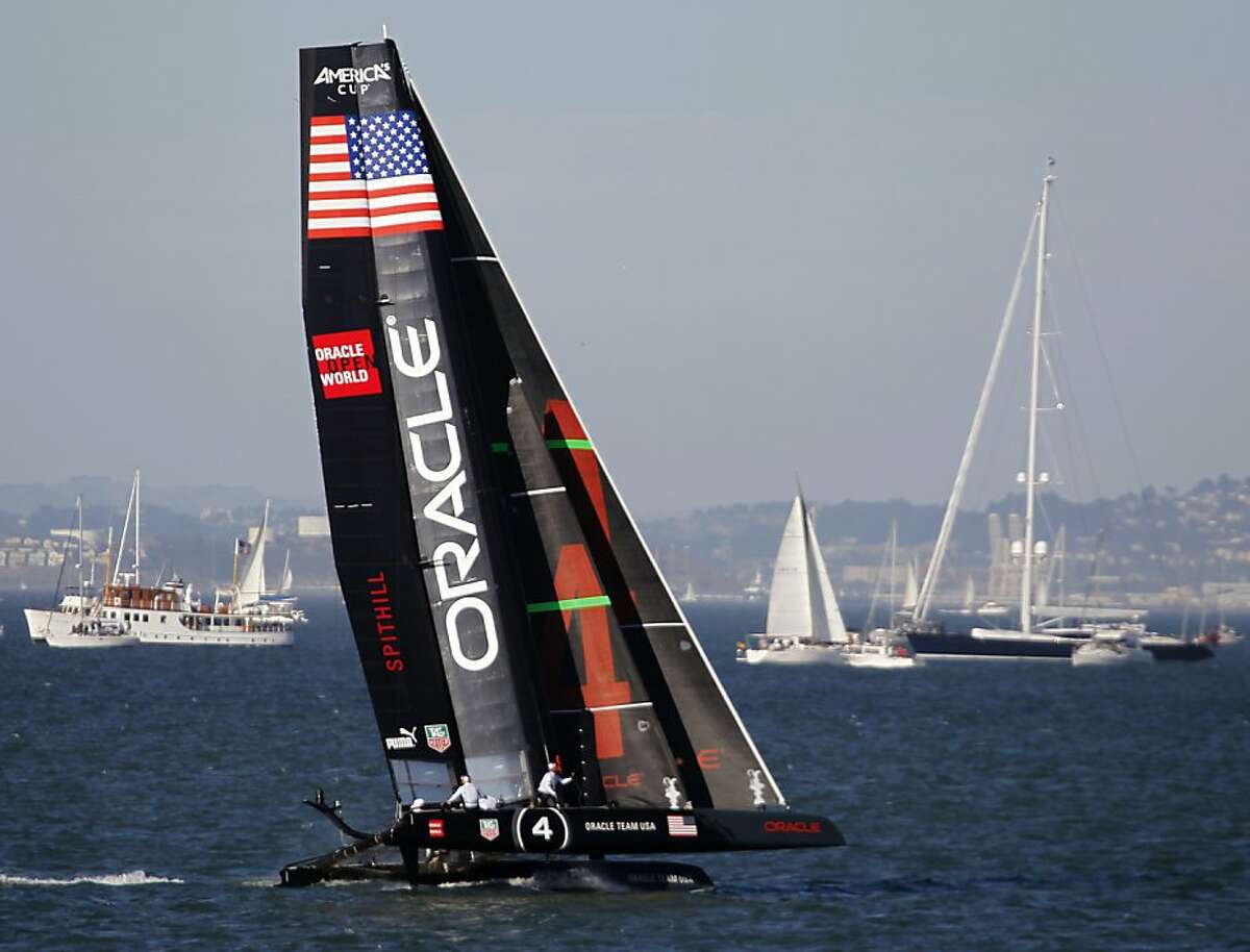 Oracle boat fares well after capsizing