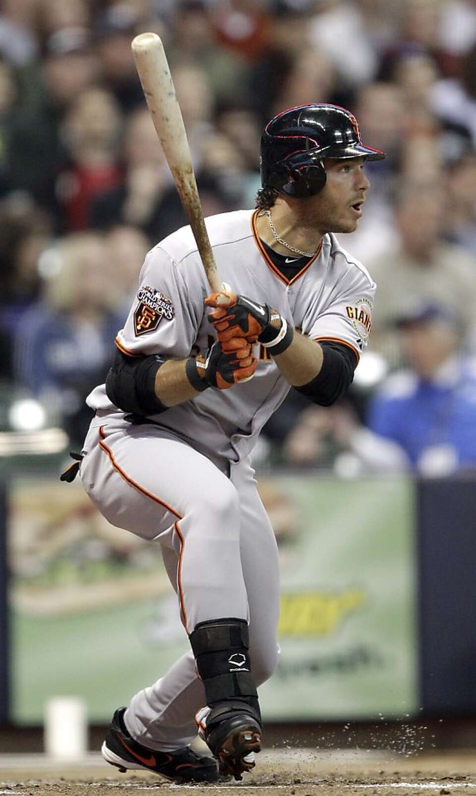 Brandon Crawford stands out in his first year on the Giants.