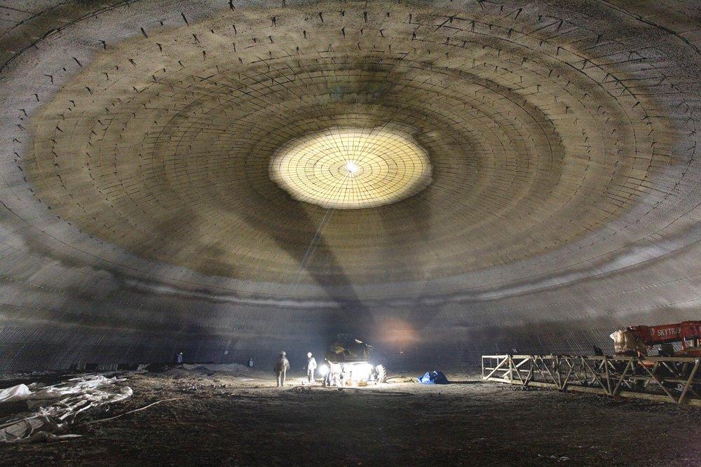 For safety during storms, it's dome, sweet dome