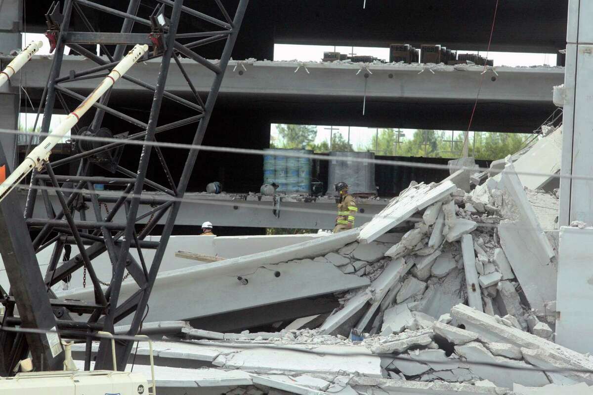 Parking garage collapse