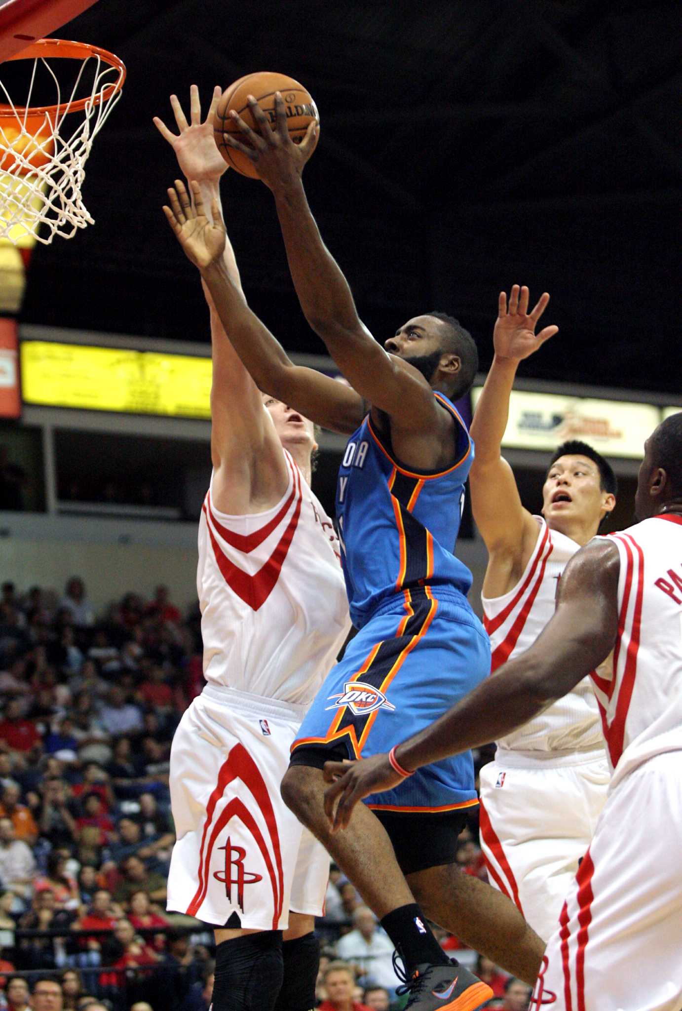 First impressions all good for Rockets' new star