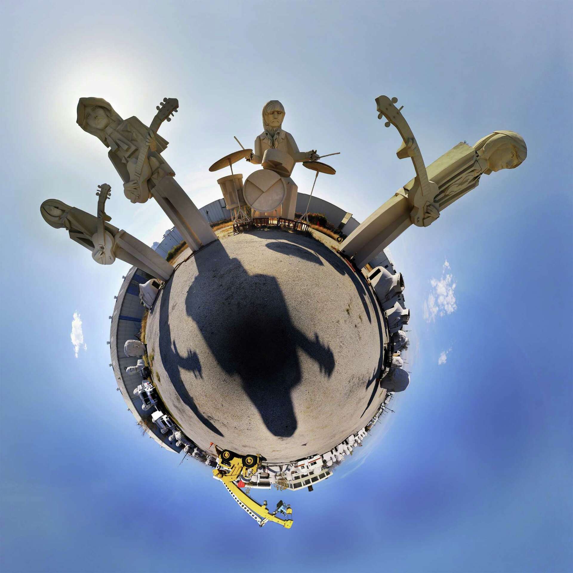 Artist's 'Little Planets' reimagine Houston, Galveston