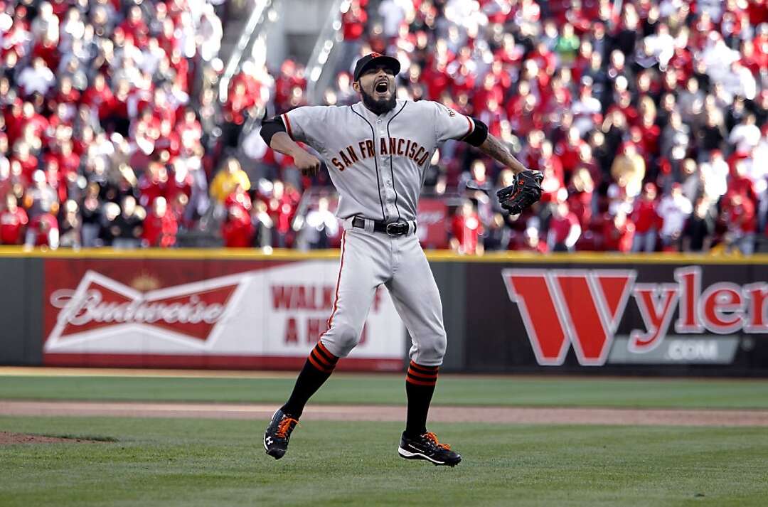 Posey celebrates, and deservedly so
