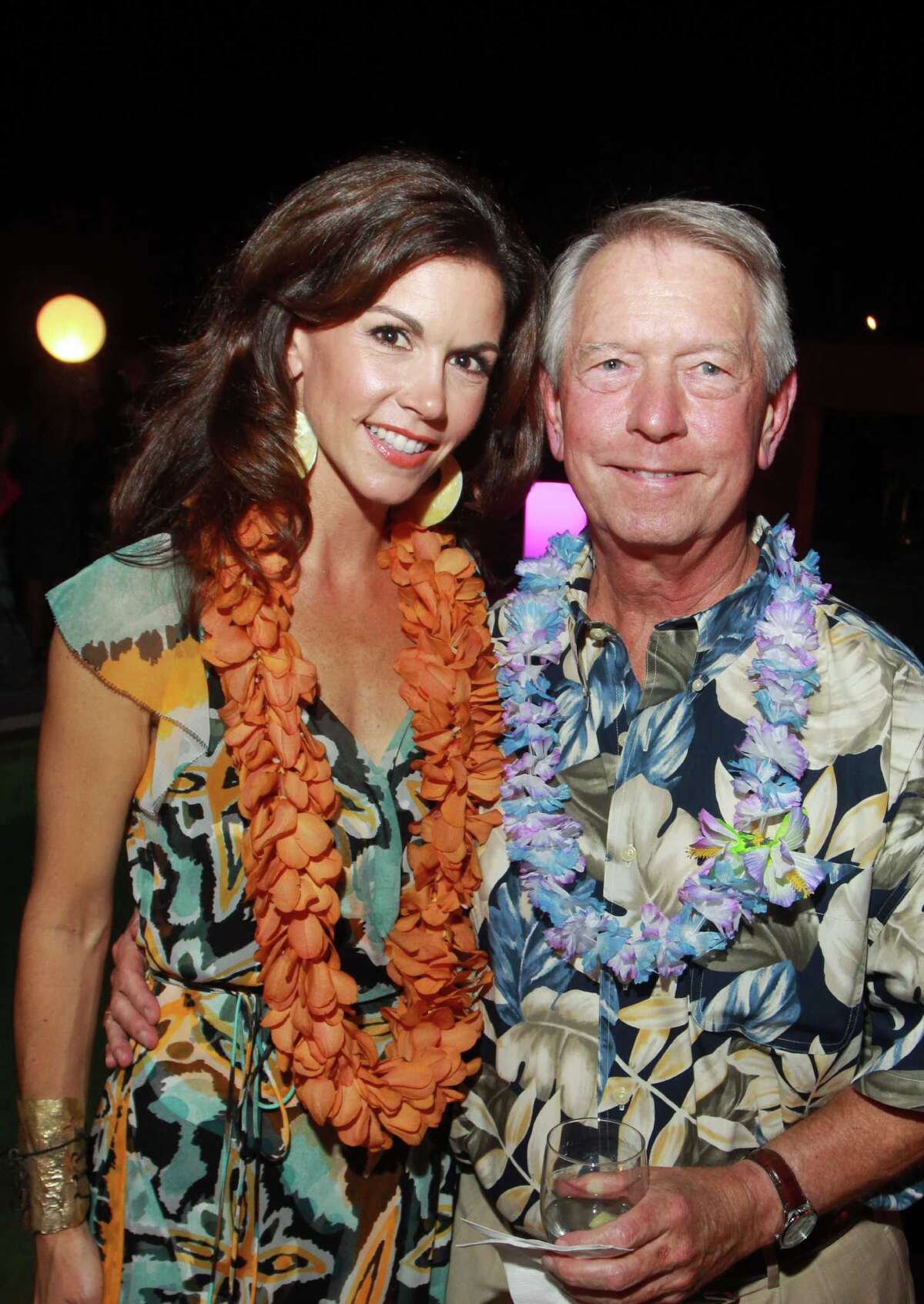 Bayou Preservation Association parties at "Lei'd On The Bayou"