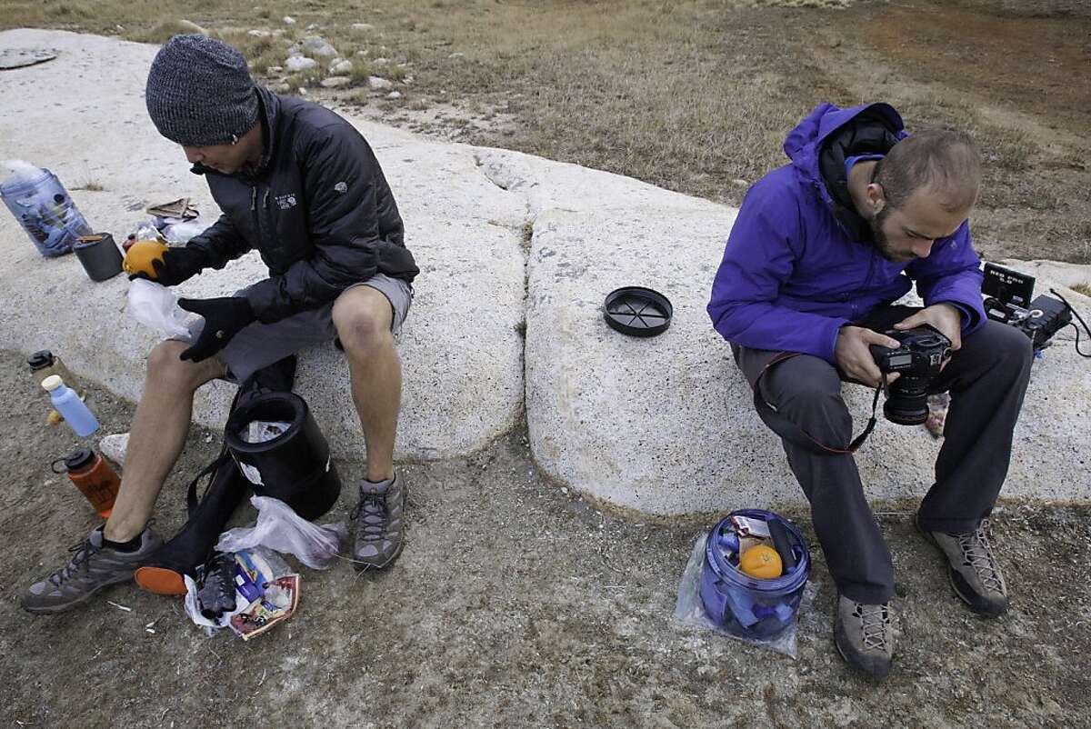 Time-lapse images' moving Yosemite views