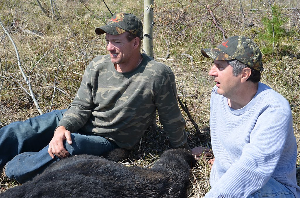 Mike Pawlawski bags black bear in Canada