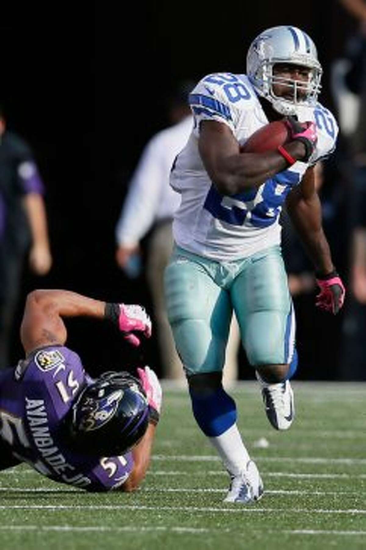 The Dez drop — someone who can't be counted on yet