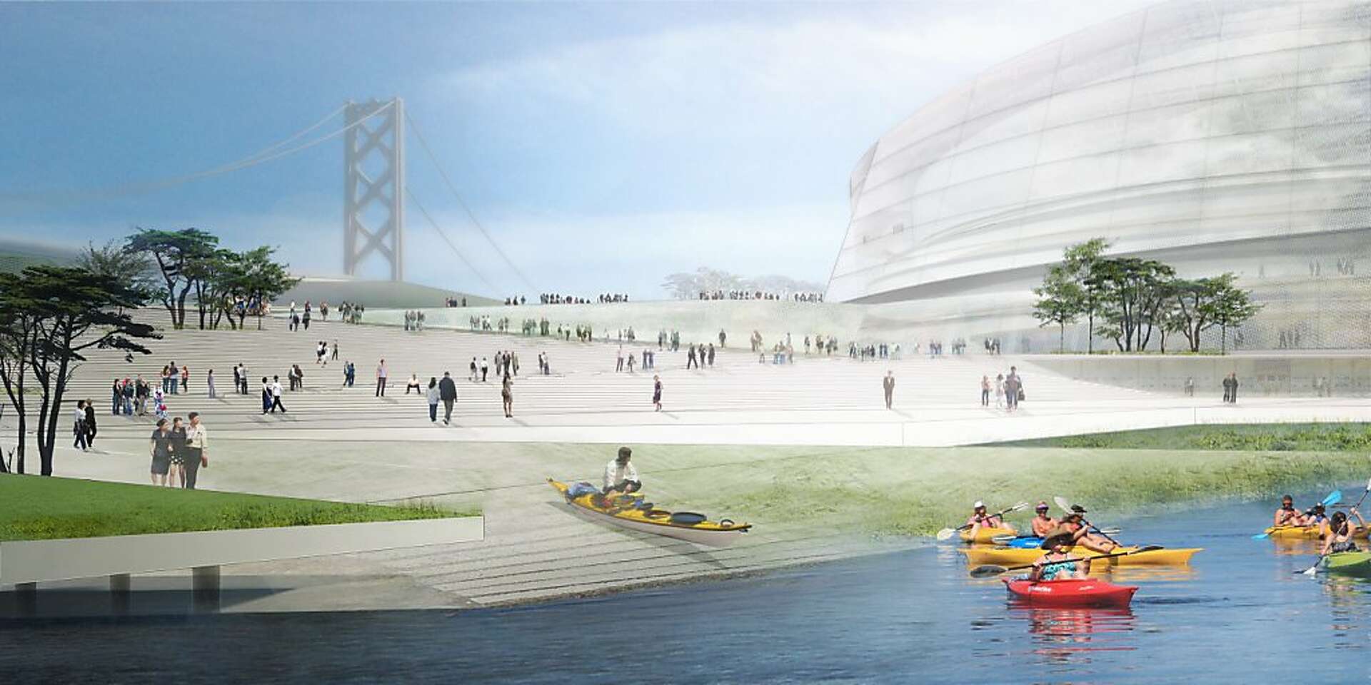 Warriors SF arena framework taking shape