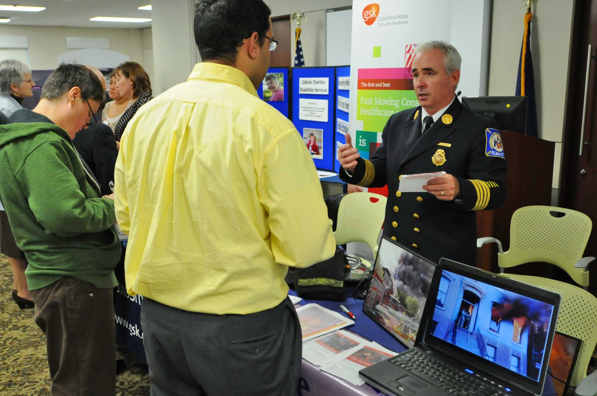 Job fair at VA