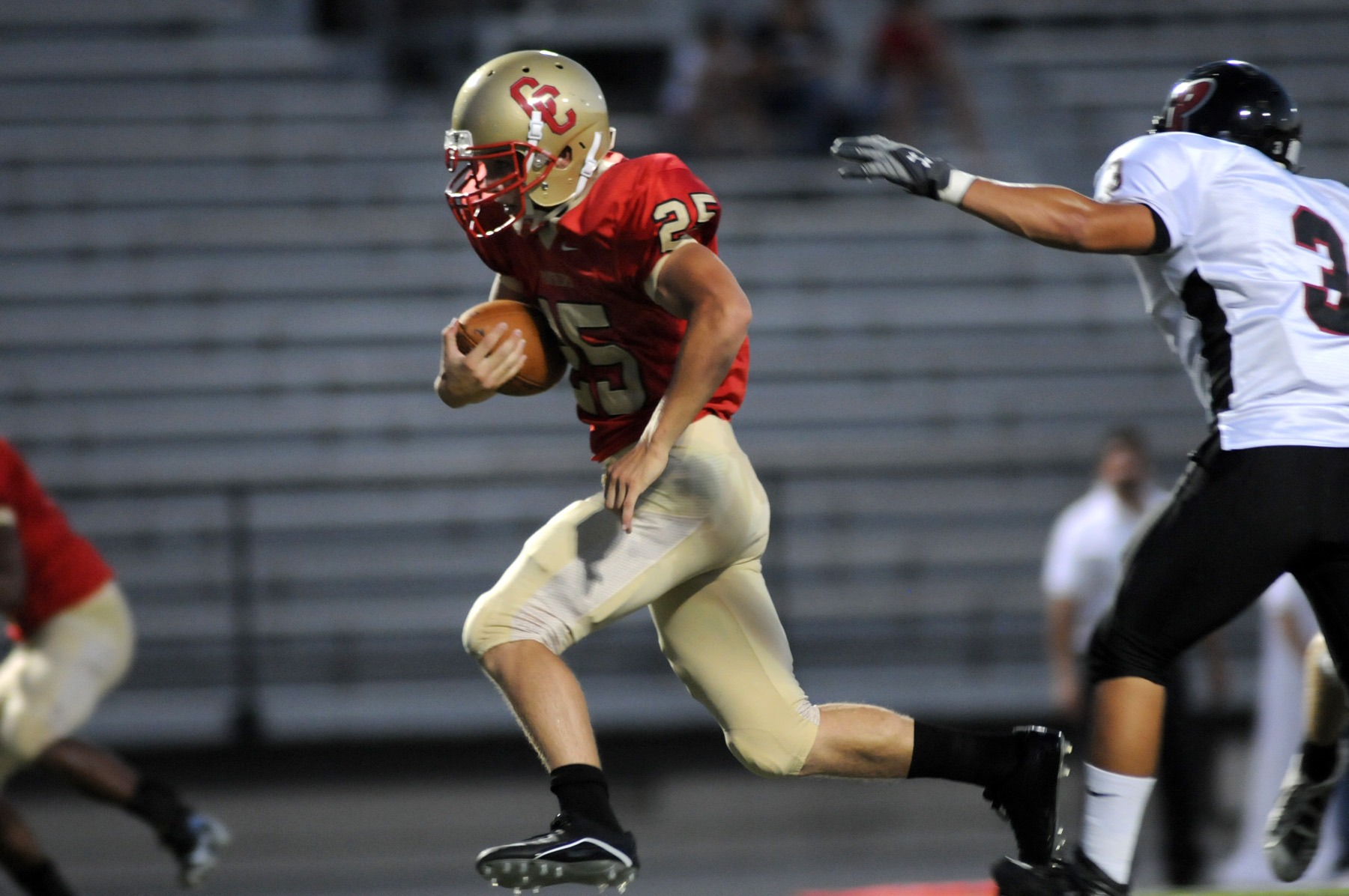 Football: Collins making most of his time