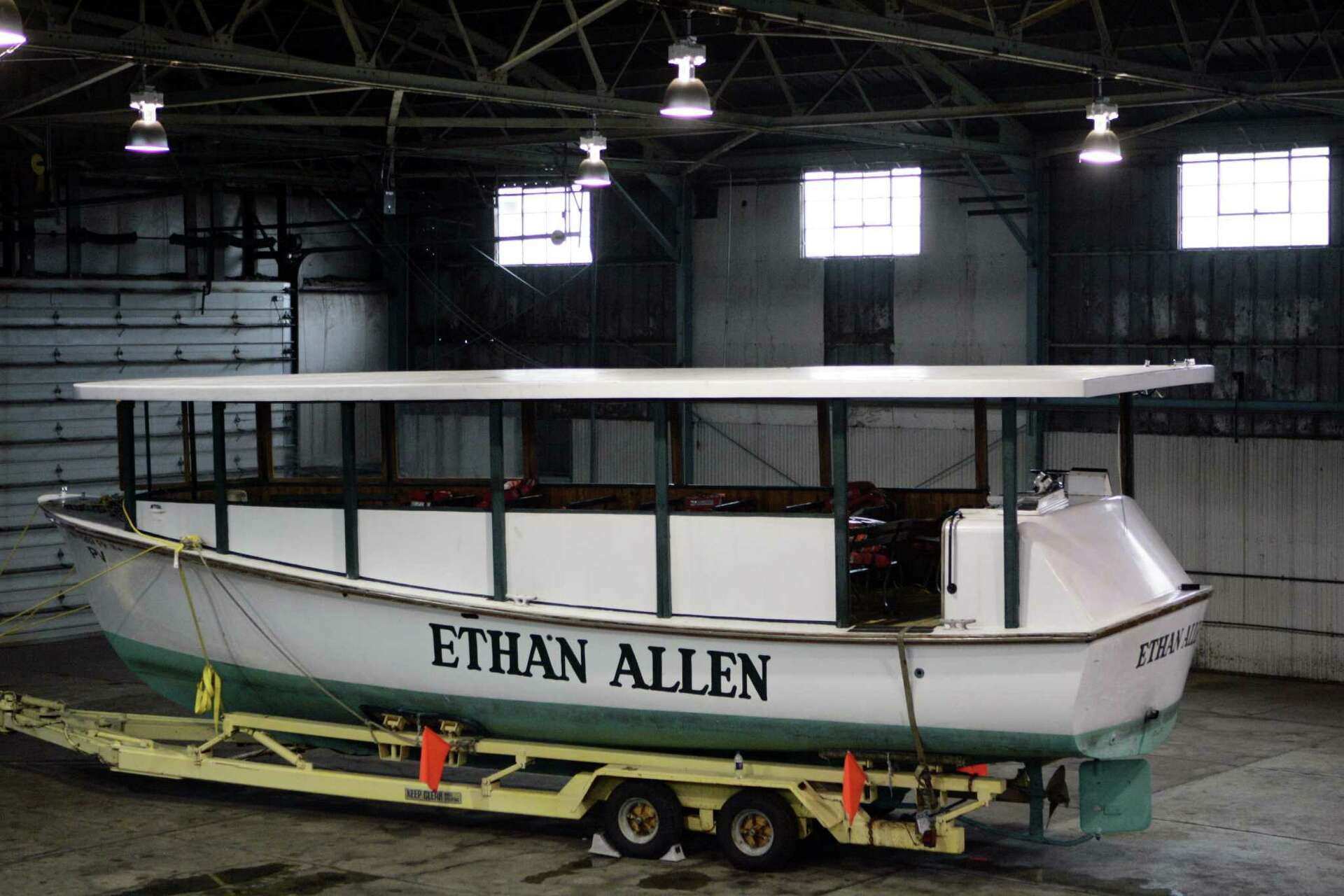 Ethan Allen shield asked