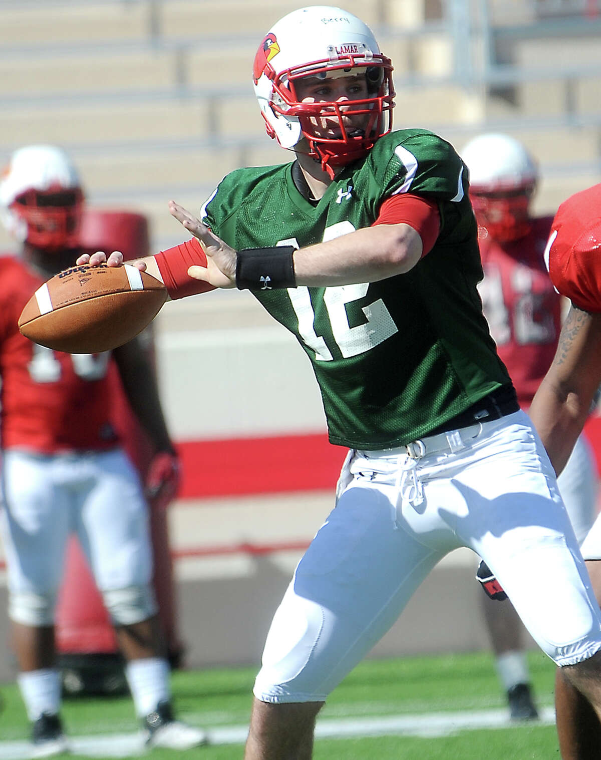 Lamar QB Berry exhibits toughness