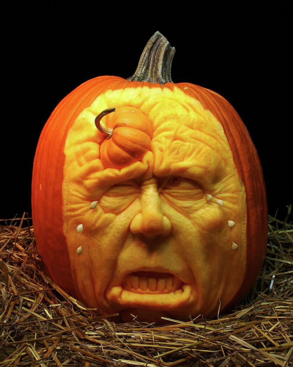 Crazy pumpkin carvings