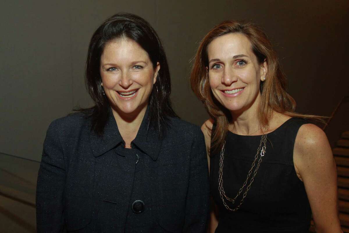 Mingling before the Texas Contemporary Art Fair