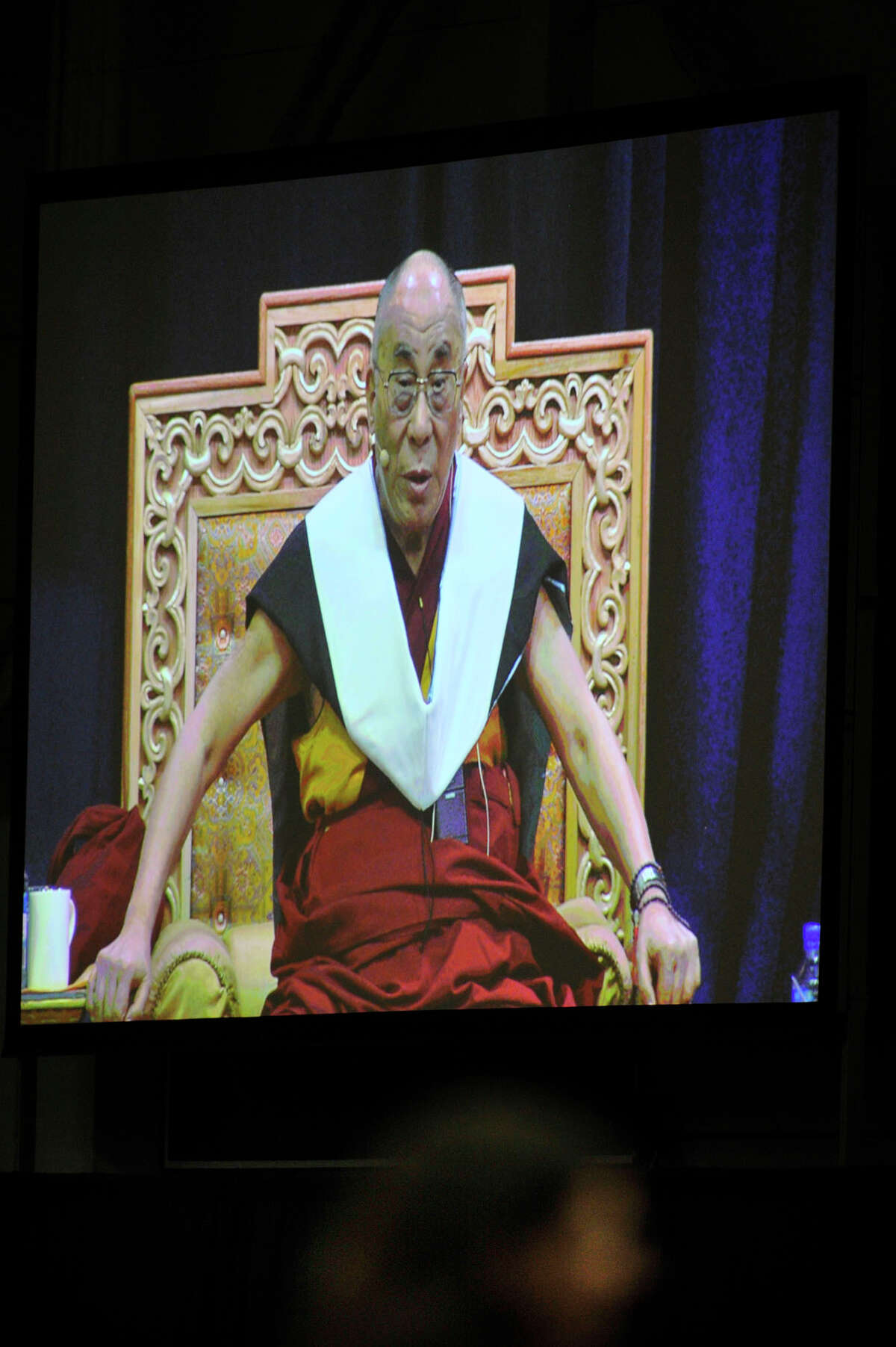 Dalai Lama teaches daily living skills