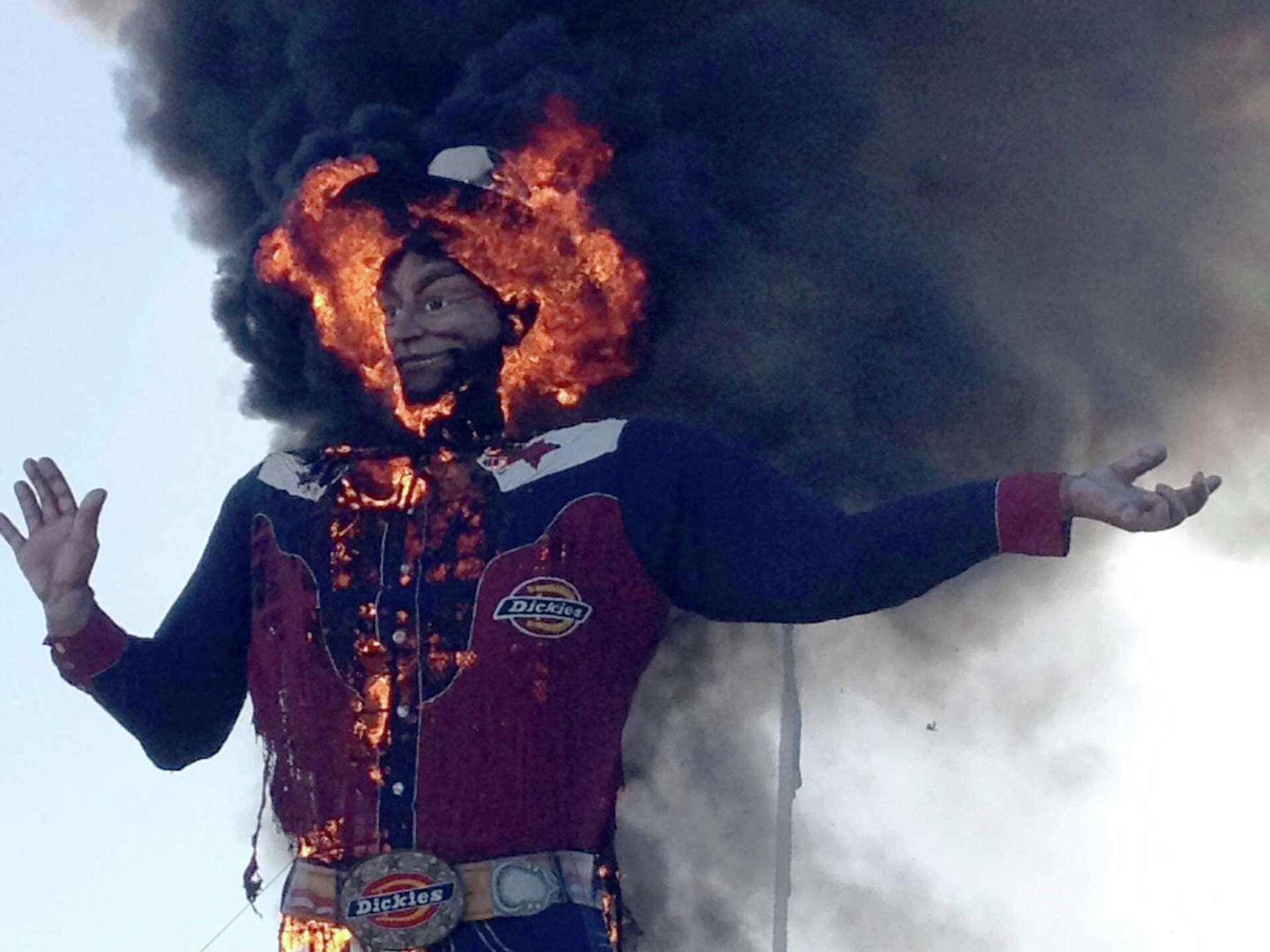How Big Tex caught on fire at the 2012 State Fair of Texas