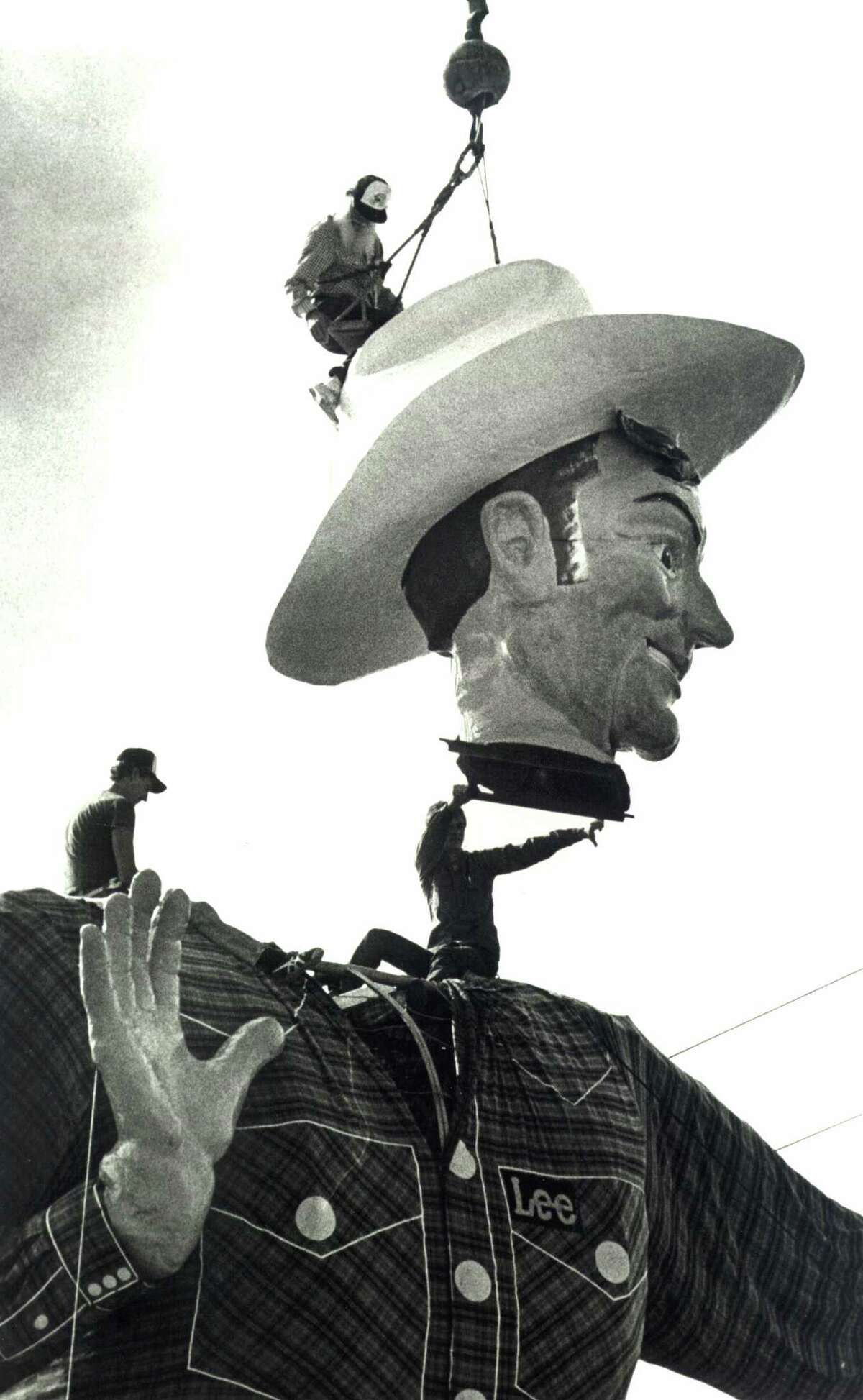 Big Tex gets a new look for the state fair