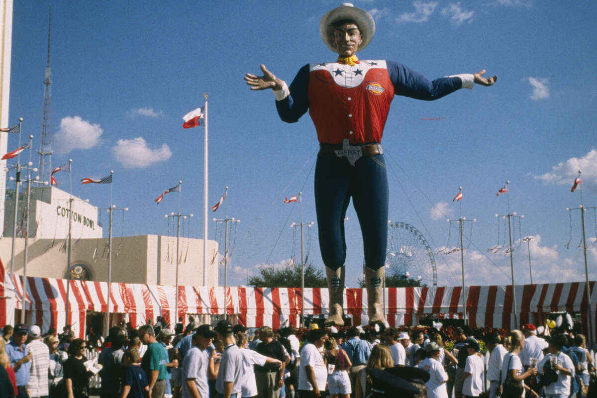 Big Tex gets a new look for the state fair