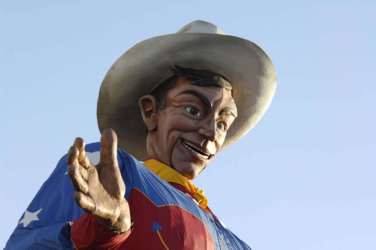 Big Tex gets a new look for the state fair