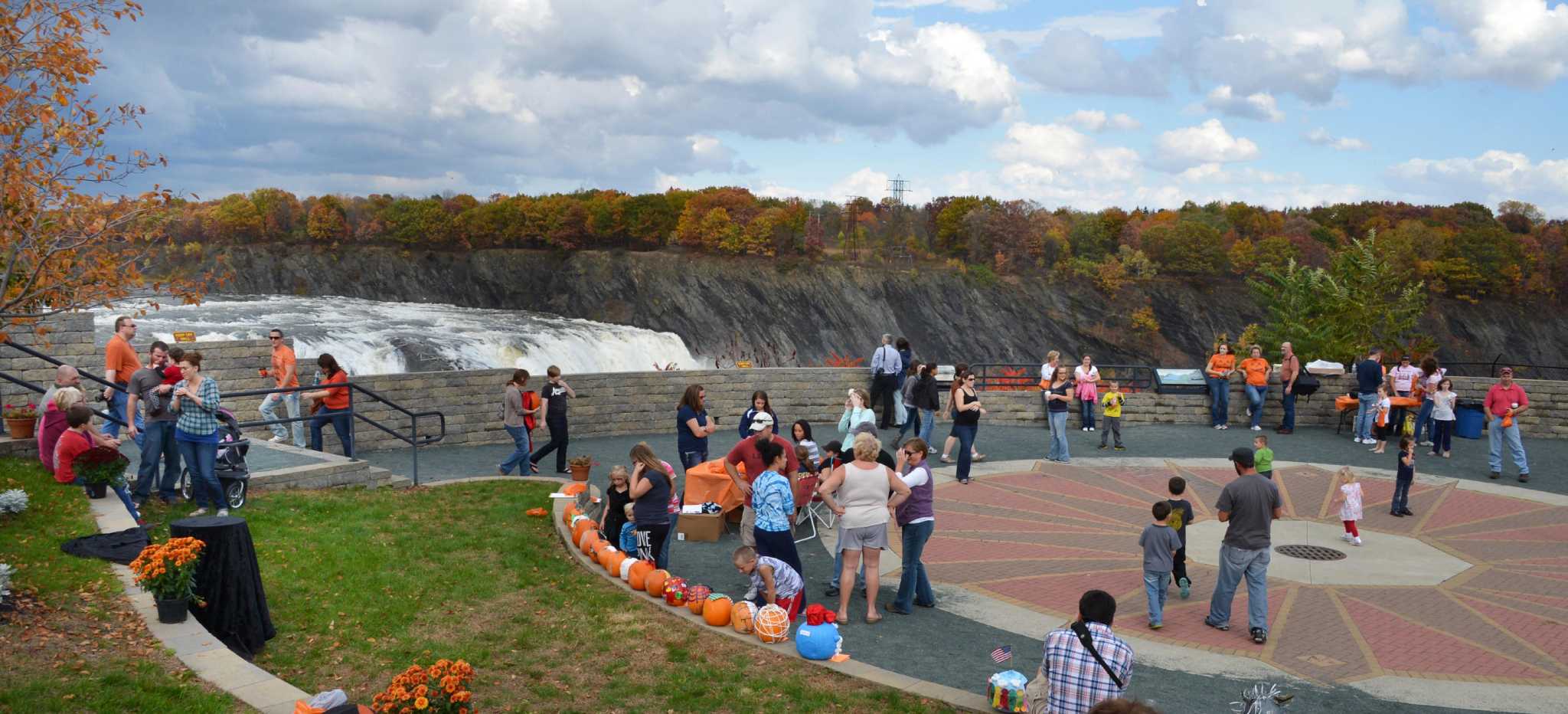 It's fall at the falls