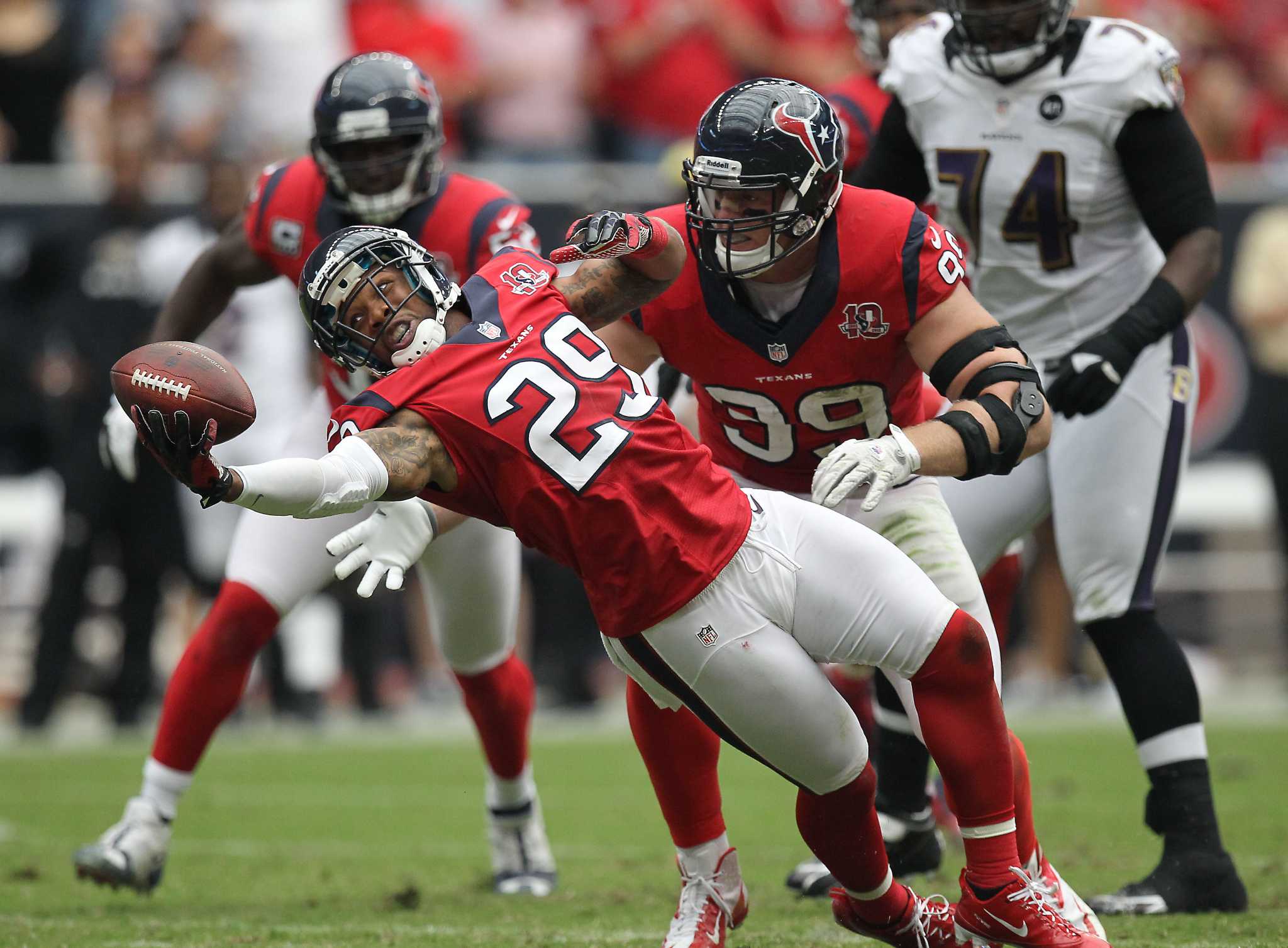 Game 7: Texans 43, Ravens 13