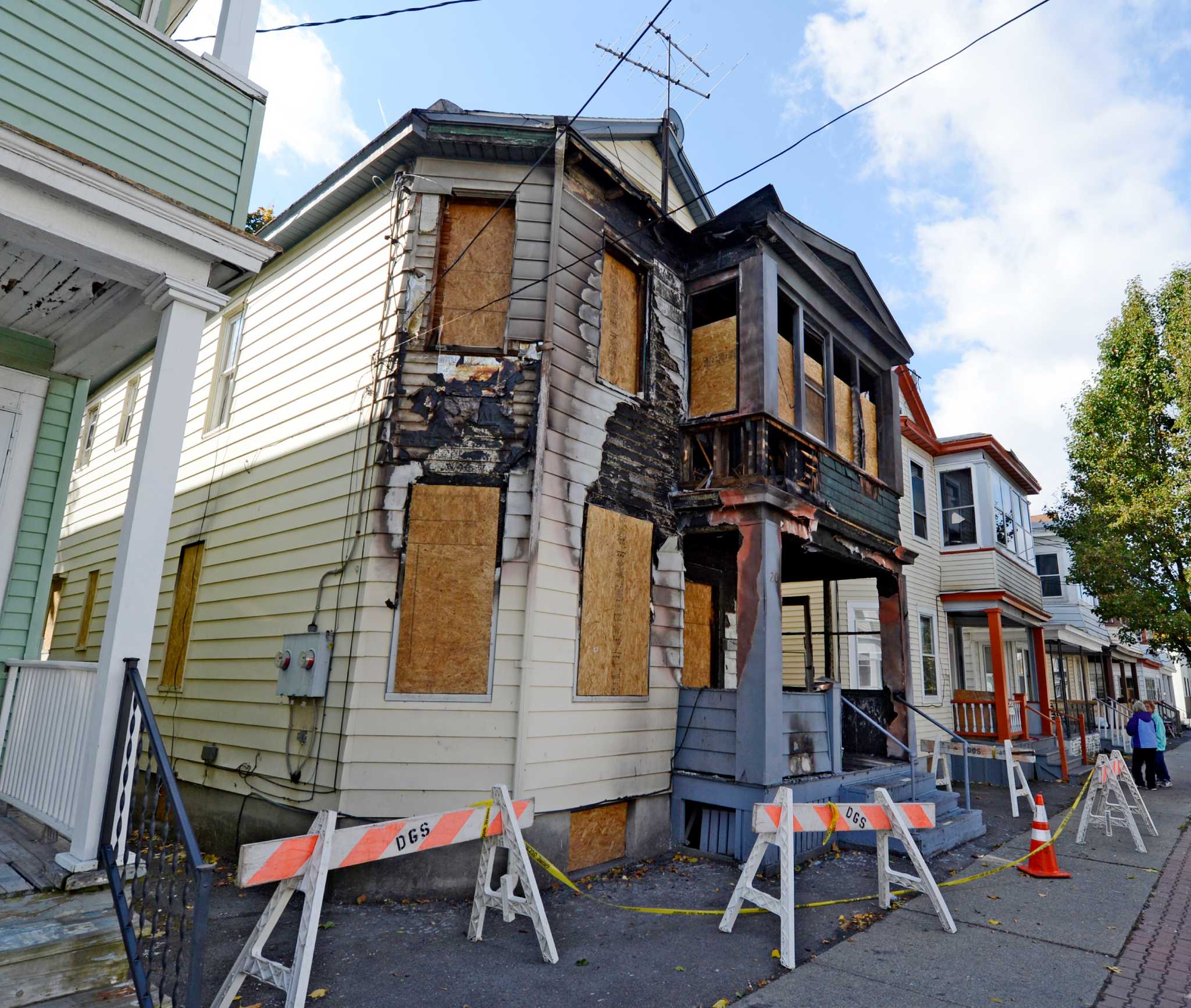 Fate of burned home uncertain