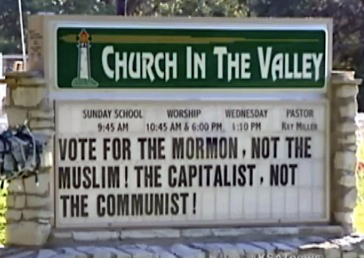War of words rages over church sign