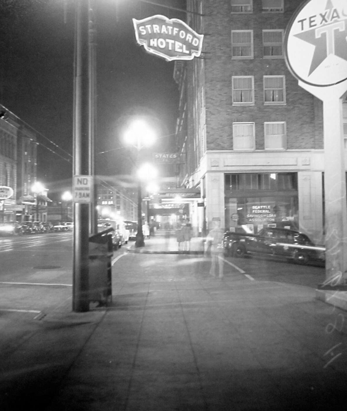 Seattle during World War II blackouts