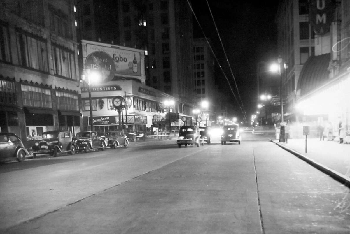 Seattle during World War II blackouts