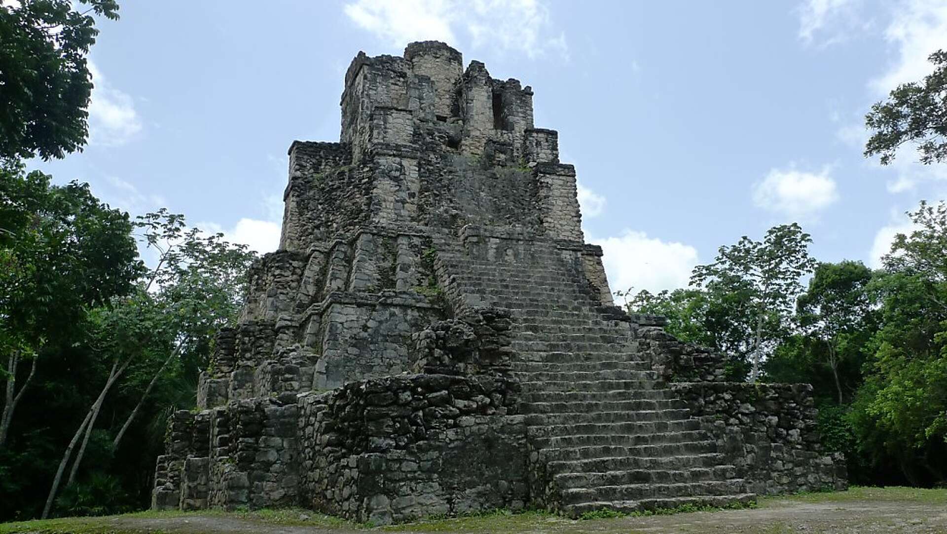 Land of the Maya the way it was then