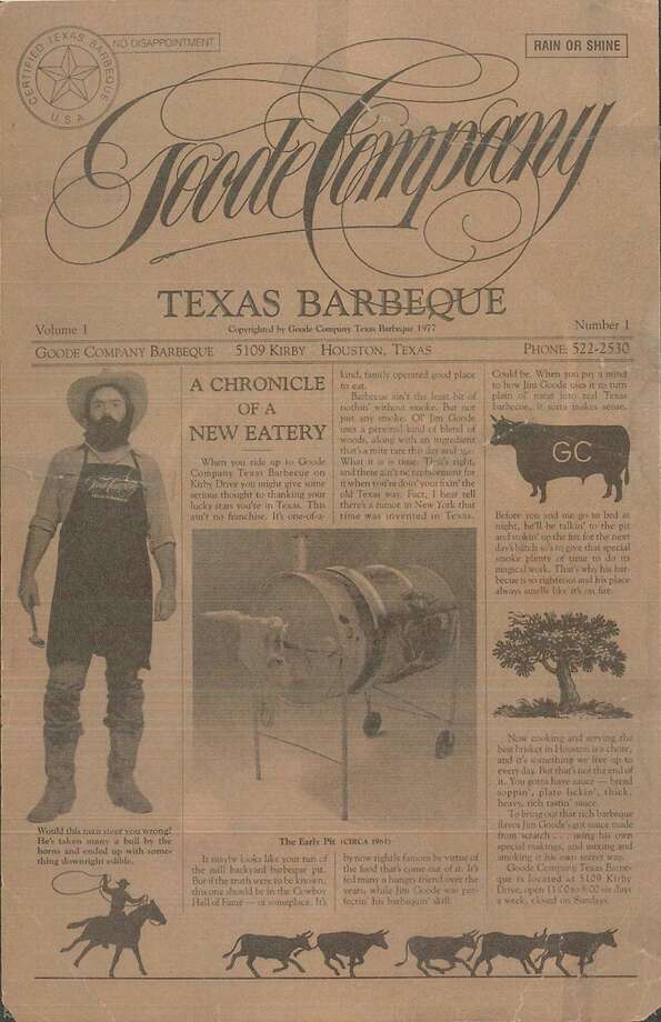 Family-run Goode Company Restaurant has become a landmark - Houston ...