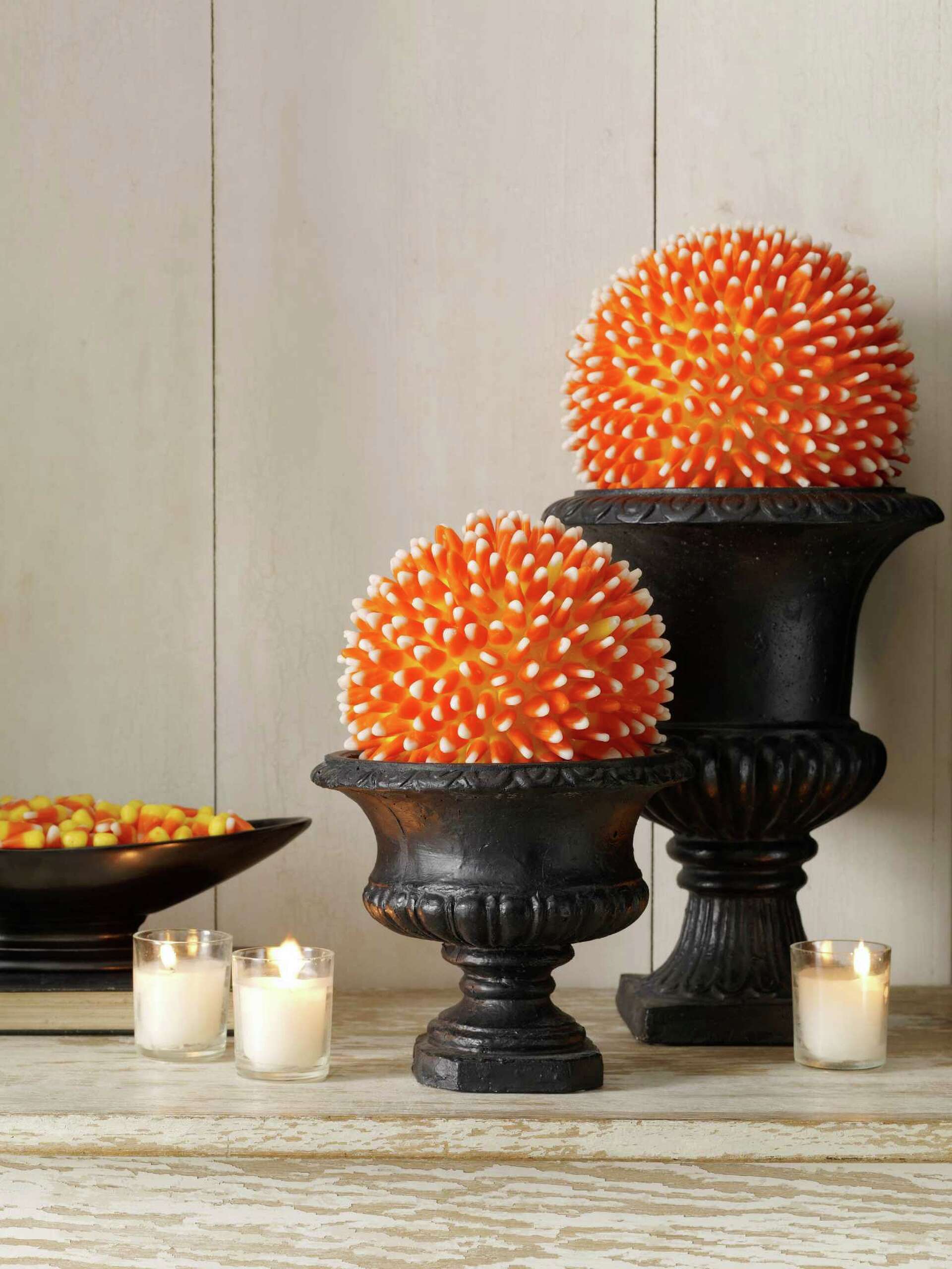 Sweeten displays with candy corn