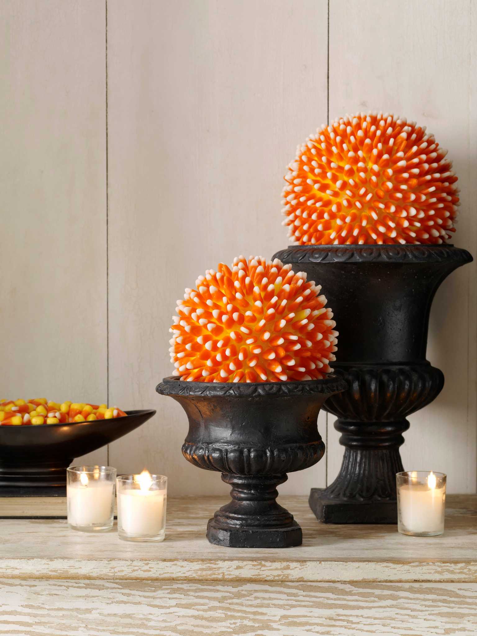 Sweeten displays with candy corn