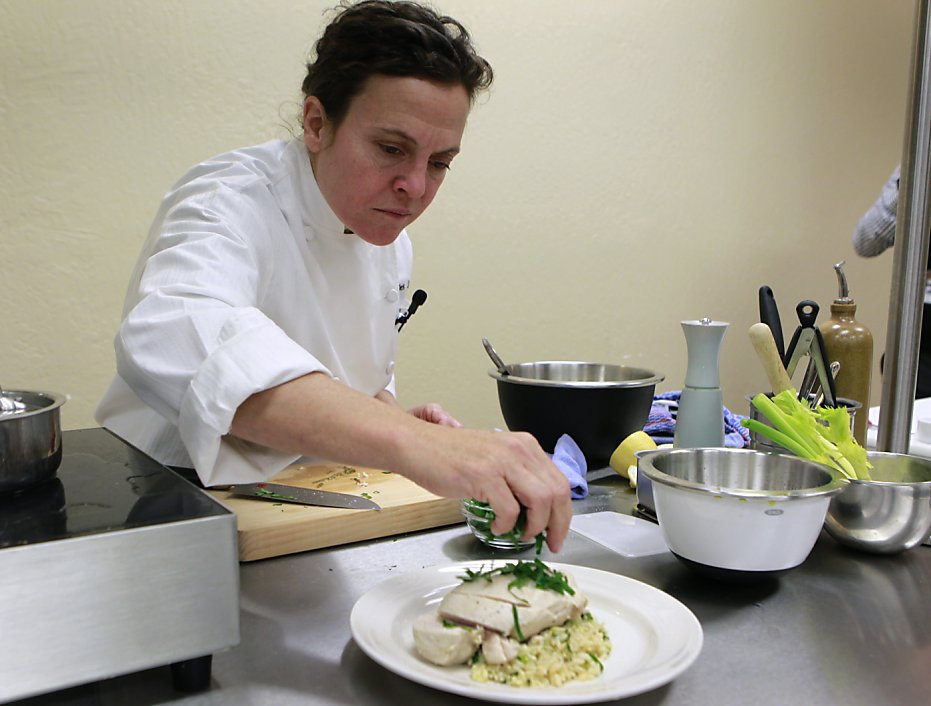 Chef shows how to put health on the menu