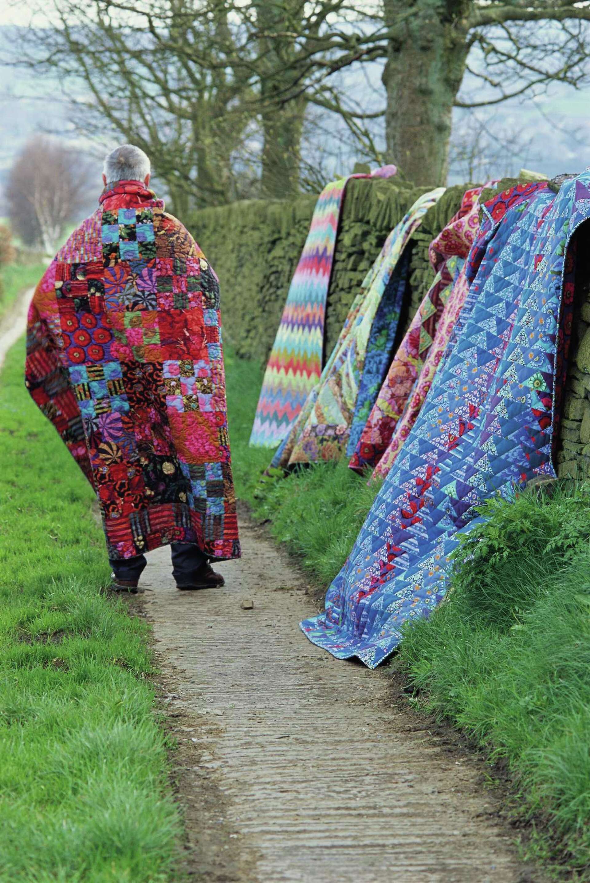 Color is key to Kaffe Fassett's fabric art