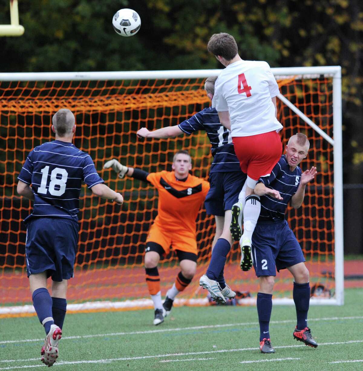 Greenwich boys soccer shuts out Staples in FCIAC quarters