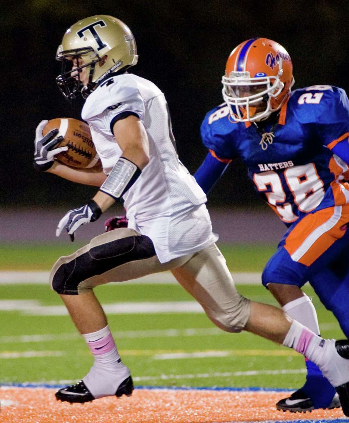 Danbury football team fails to capitalize on five fumble recoveries ...