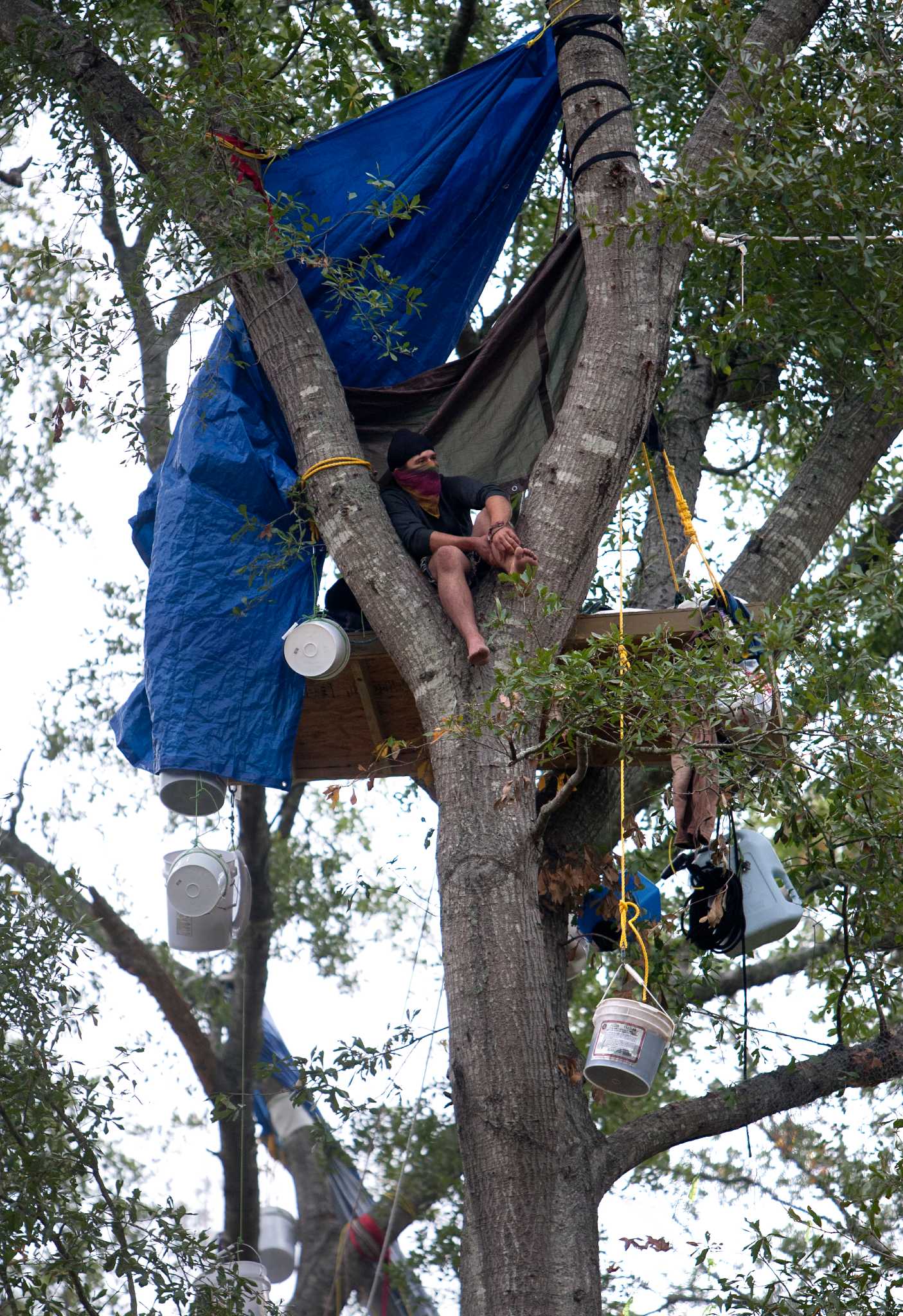 Tree protesters coming down as Keystone XL moves on
