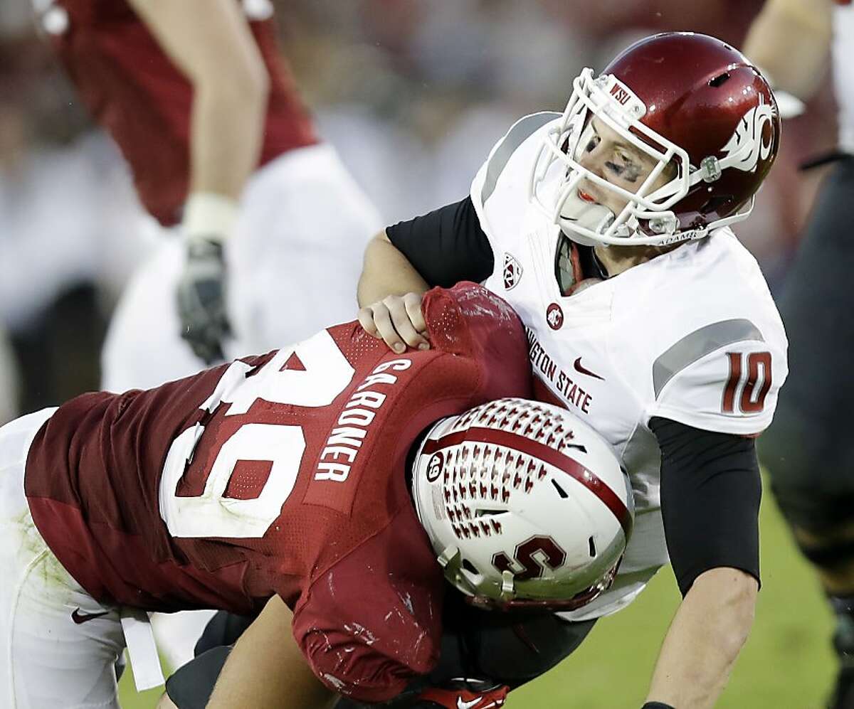 Stanford gets 10 sacks in 24-17 win