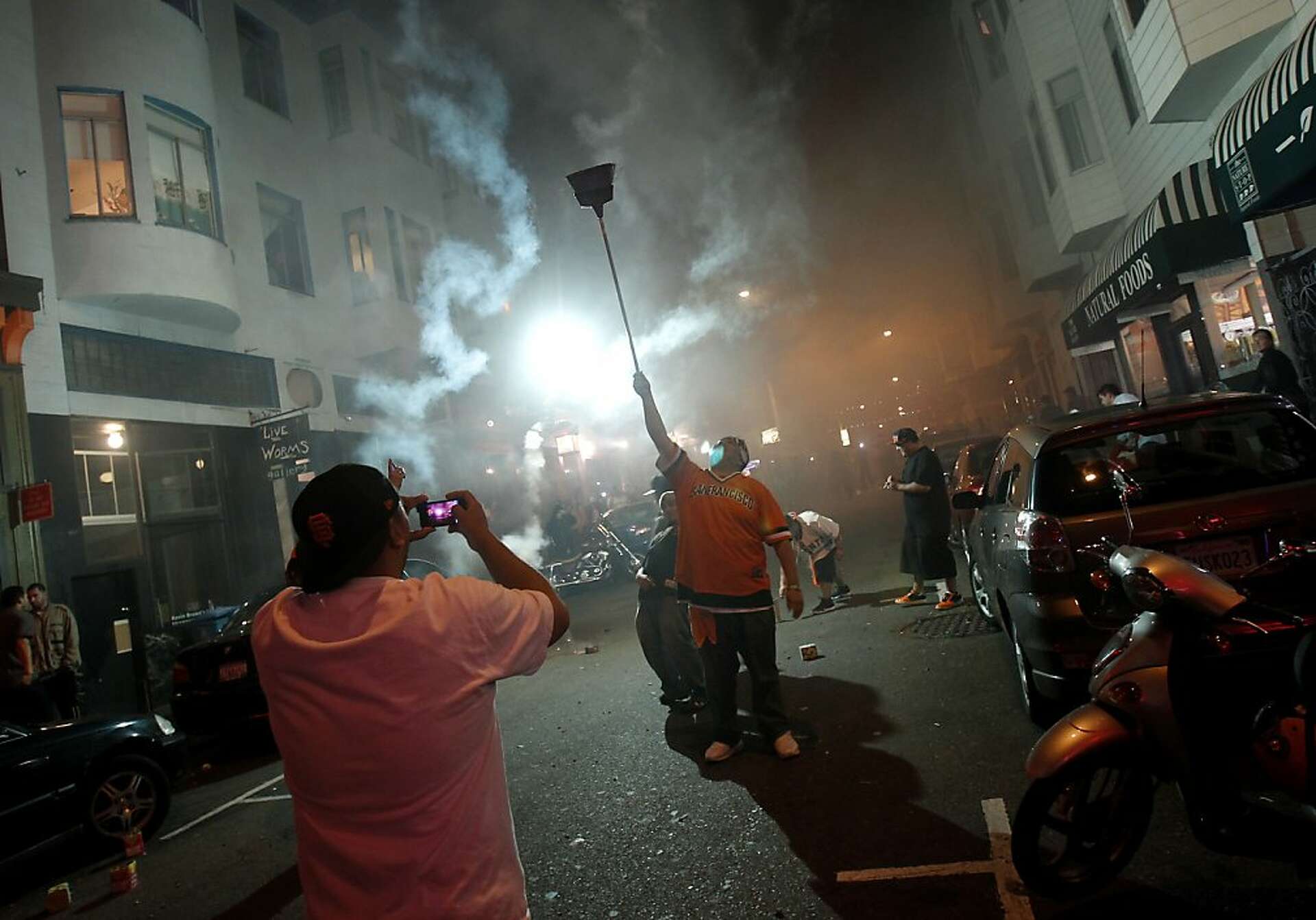 S.F. Giants fans delirious with joy