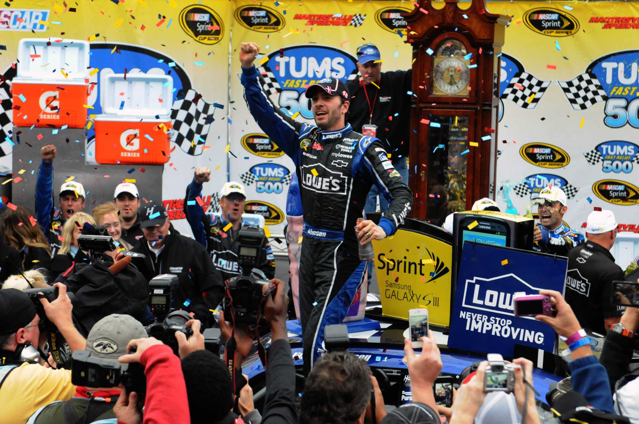 Johnson victory puts him on top