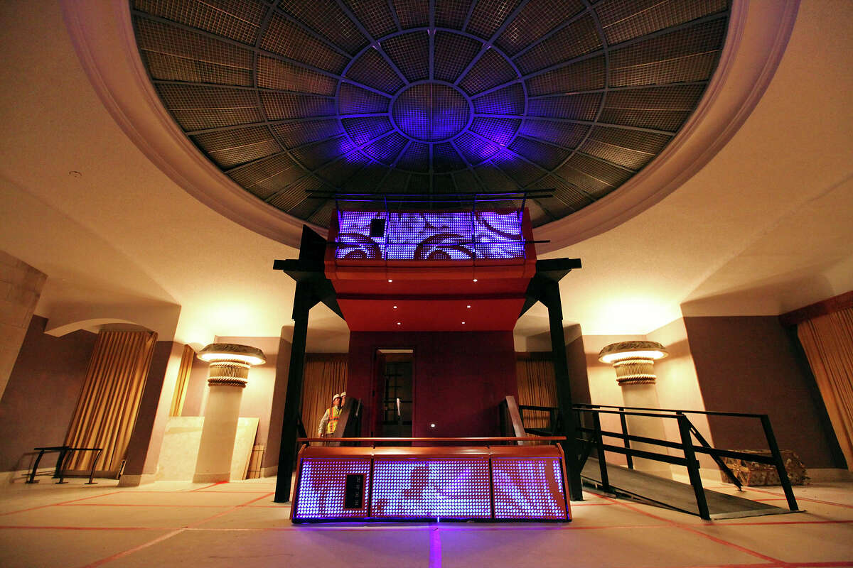 Tobin Center starting to take shape